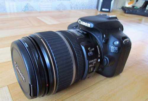 Canon EOS 100D + Canon EF-S 17-85 mm USM