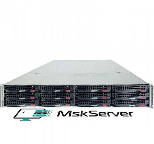 Сервер Supermicro 6028U-trtp  2x E5-2667v4 128Gb