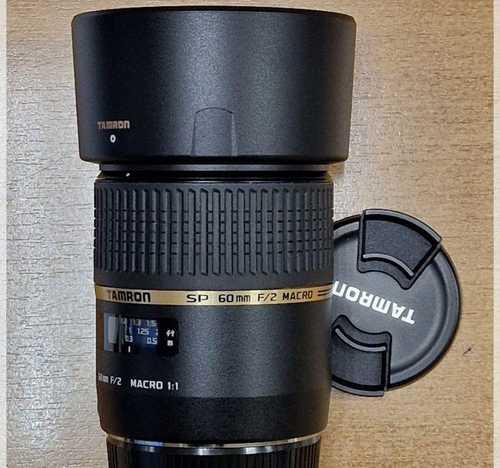 Объектив Tamron SP AF 60mm f/2.0 Di II LD Macro (G