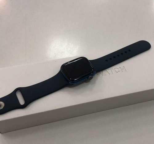 Б/У apple Watch 7 41mm Blue