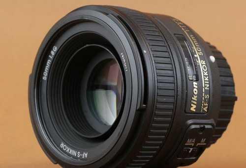 Nikon Nikkor AF-S 50mm f/1.8G (id 25236)