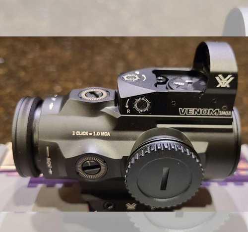 Комплект прицел Vortex Spitfire HD x5/Venon 3 MOA