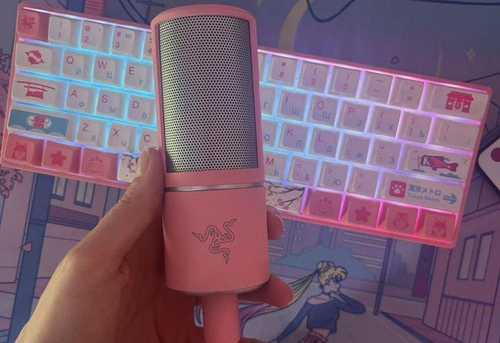 Микрофон razer seiren x pink