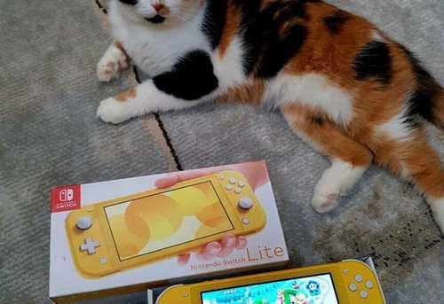 Nintendo switch Lite прошитая новая