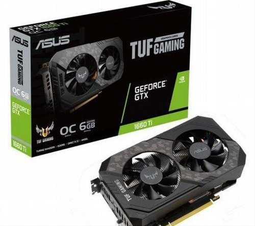 Видеокарта asus gtx 1660 ti новые (2 штуки)