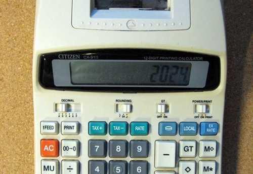 Калькулятор Сitizen CX-91 II