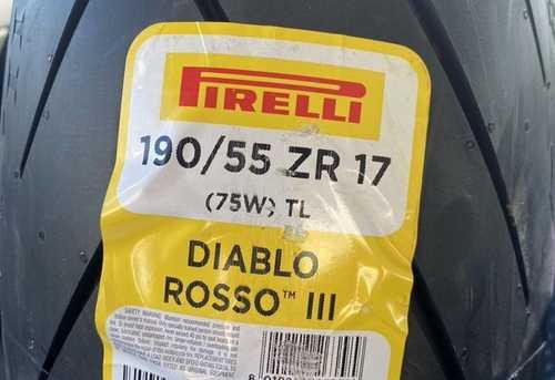 Pirelli Diablo Rosso III 190/55 ZR17 75W TL Rear