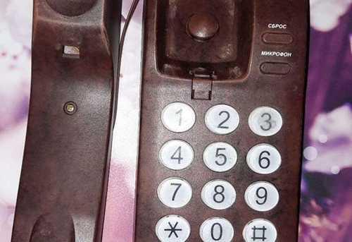 Домашний телефон texet с большими цифрами