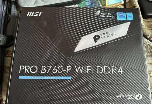 Msi pro b760 p wifi ddr4