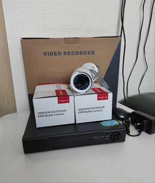Комплект видеонаблюдения 2 камеры с жестким диском