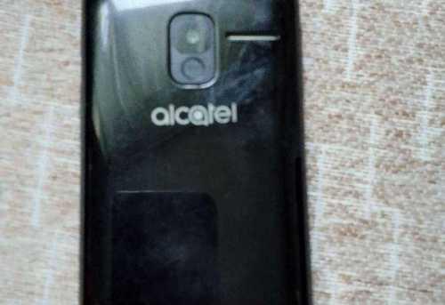 Бу телефон Alcatel цвет черный