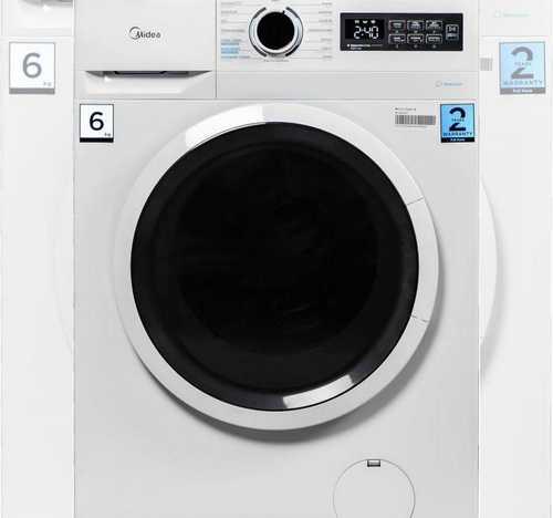 Стиральная машина с сушкой Midea MF01610US40/W, белый