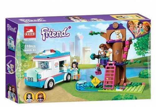 Лего Friends Машина скорой ветеринарной помощи