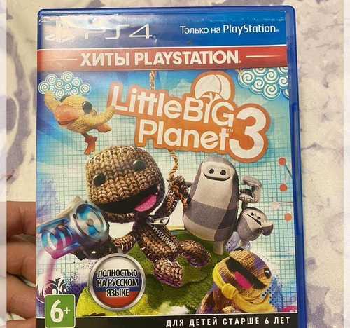 Little BIG planet 3 ps4 диск