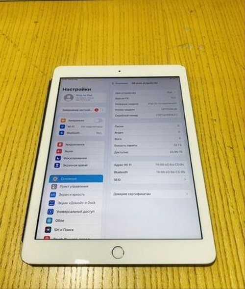 Планшет apple iPad 5-поколения