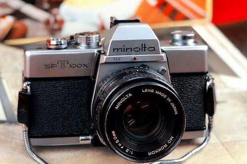 Пленочный фотоаппарат Minolta srT100x