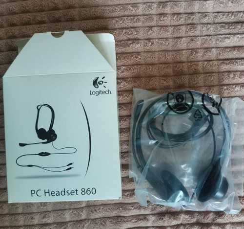 Гарнитура для пк logitech hedset 860