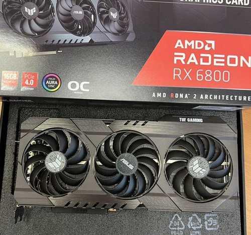 Видеокарта rx 6800 asus tuf gaming