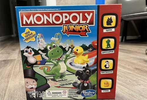 Монополия junior hasbro