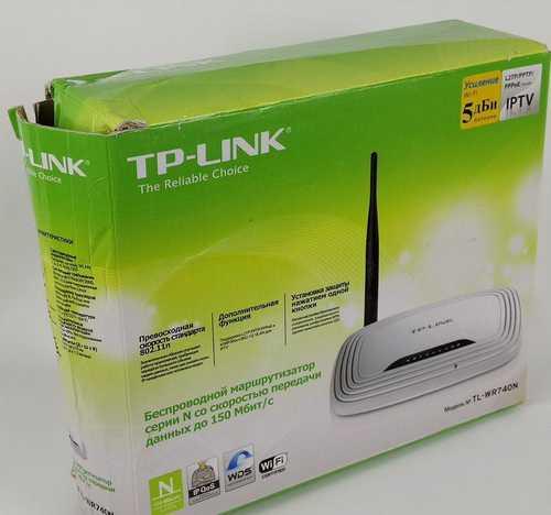 Интернет Роутер Tp link tl wr740n Wi-Fi