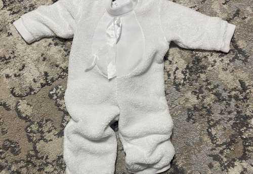 Новогодний костюм детский "Белый медведь" 80-86см