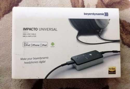 Усилитель и цап Beyerdynamic impacto universal