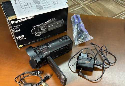 Видеокамера 4K Panasonic WX970 Twin Camera