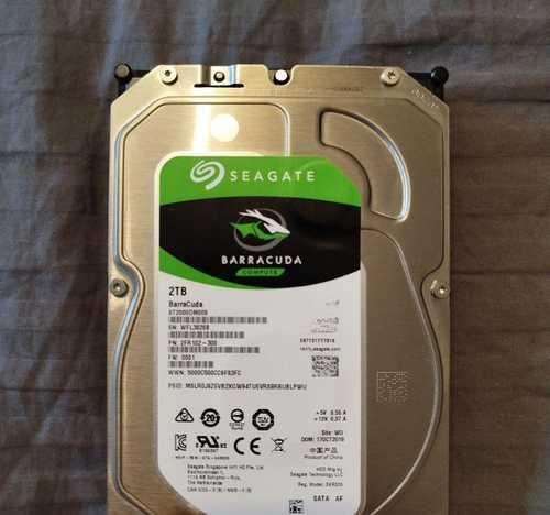 Жёсткий диск 3.5 Hdd Seagate barracuda 2tb