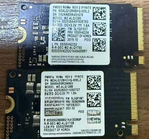 SSD m2 nvme 128gb