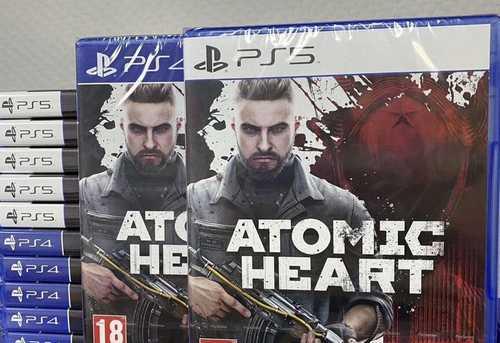 Диски PS5 Atomic heart (новые )