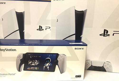Комплект Sony PlayStation 5 Slim CD и PS Portal