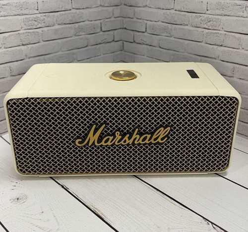 Портативная колонка Bluetooth Marshall белая