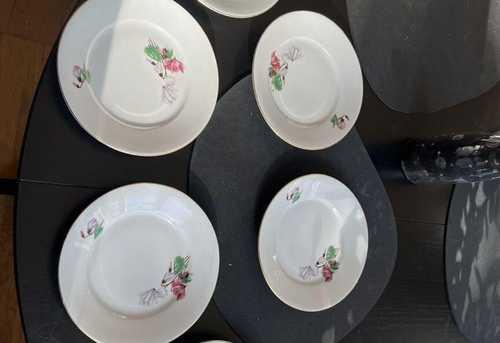 Набор фарфоровых тарелок на 6 персон
