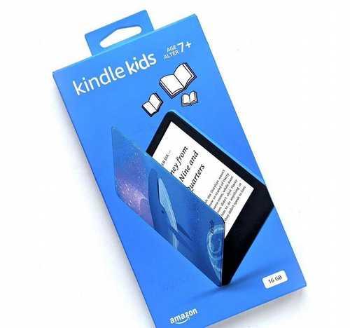 Kindle 11 2022 16GB Kids новая   чехол Light Blue