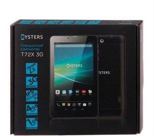 Планшет «oysters” T72X 3G” black Новый