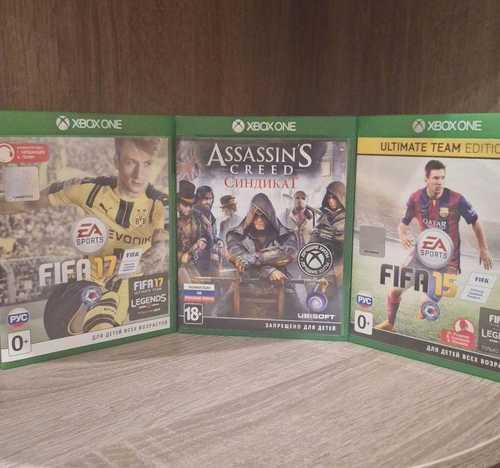 FIFA 17 FIFA 15 assassin creed syndicate