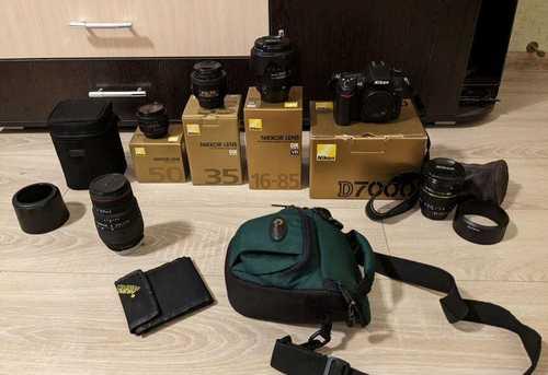 Nikon d7000 + объективы