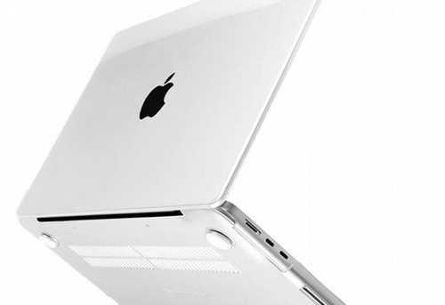 Чехол глянцевый MacBook Air 13 (2022) прозрачный
