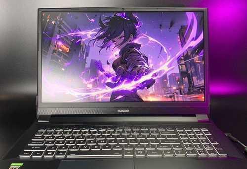 16" Hasee TX9-CA5DP, 512 ГБ, Core i5-11400, RAM 16 ГБ, GeForce RTX 3070 8 ГБ