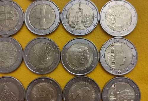 Монеты 2 Евро юбилейные
