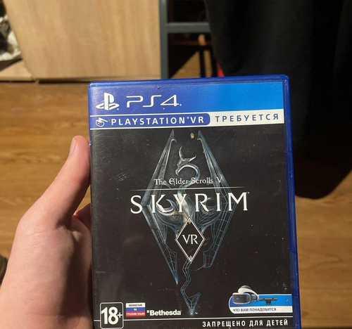Игра для playstation ps4 skyrim VR