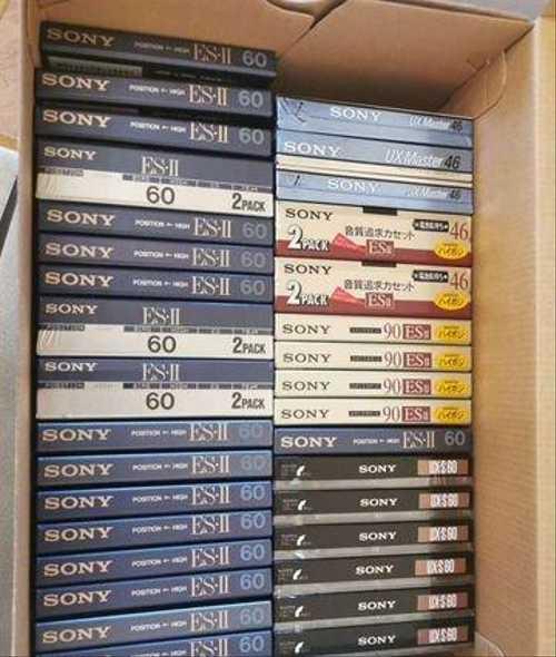 Продам кассеты Sony JVC TDK Nakamichi