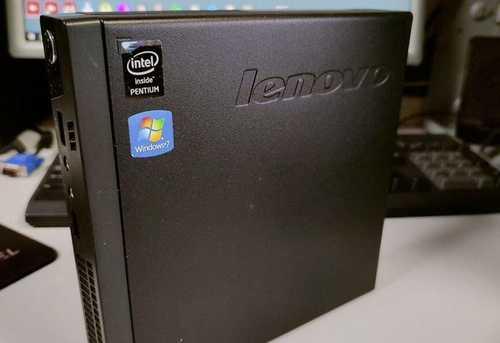 Неттоп Lenovo M73 (Pentium G3220T/ 4Gb/ SSD 128Gb)