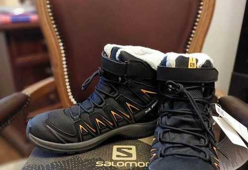 Новые зимние ботинки Salomon 38