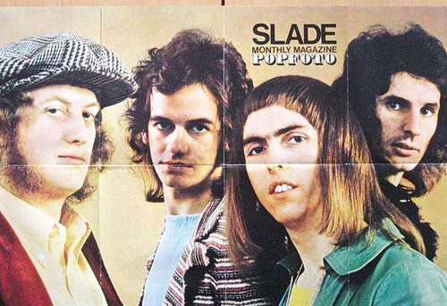 Плакаты Slade (1972- 74 Pop/Popfoto/Bravo )