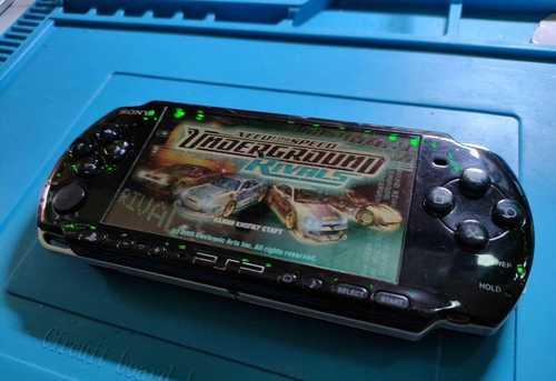 Sony PSP 3000 прошитая + флешка 64gb