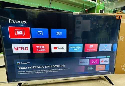 43" (108 см) Телевизор LED TCL 43P737 серебристый