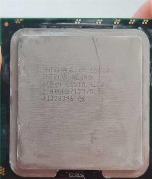 Процессор xeon e5620