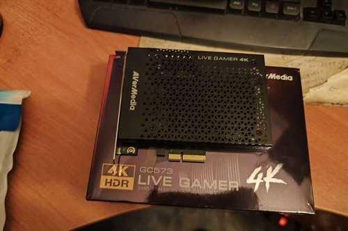 Карта захвата Avermedia Live Gamer 4k GC573