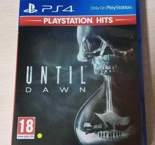 Until dawn ps4 диск